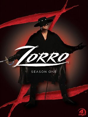 The Legend of Zorro: Cover Art for New World Zorro DVD Sets