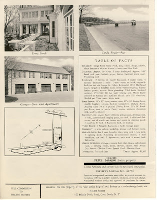 Old Long Island: When George M. Cohan's Residence Was For Sale