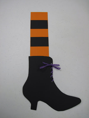 Lindsey's Paper Scraps: Witches Boot Tutorial