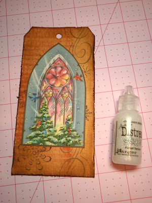 Two Crazy Crafters: Christmas Tag Tutorial