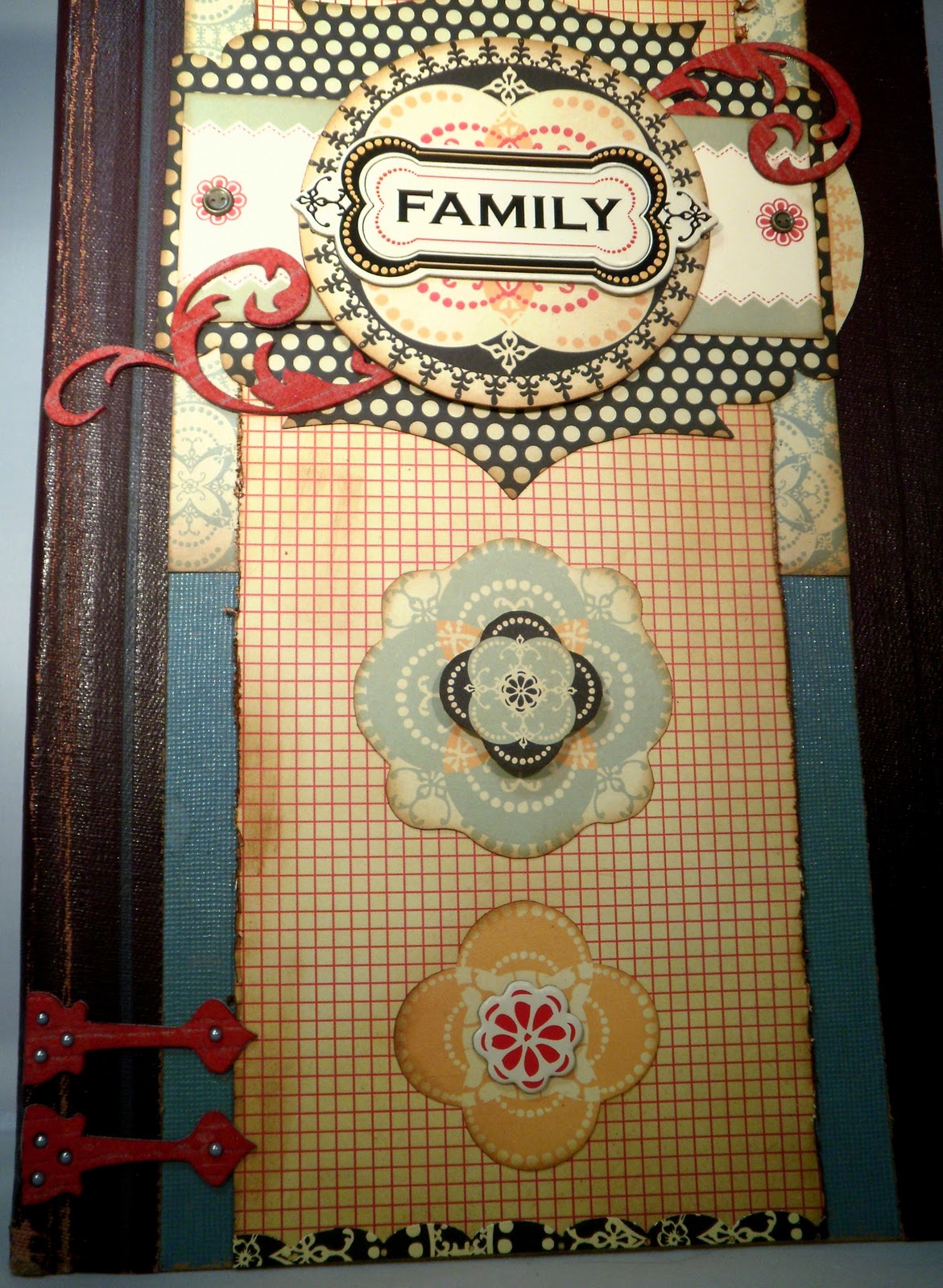 Two Crazy Crafters: Altered Antique Ledger Book