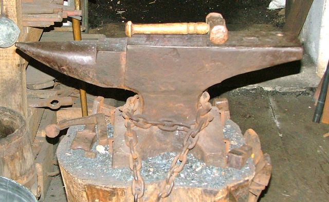 Rural Blacksmith: Old Anvils