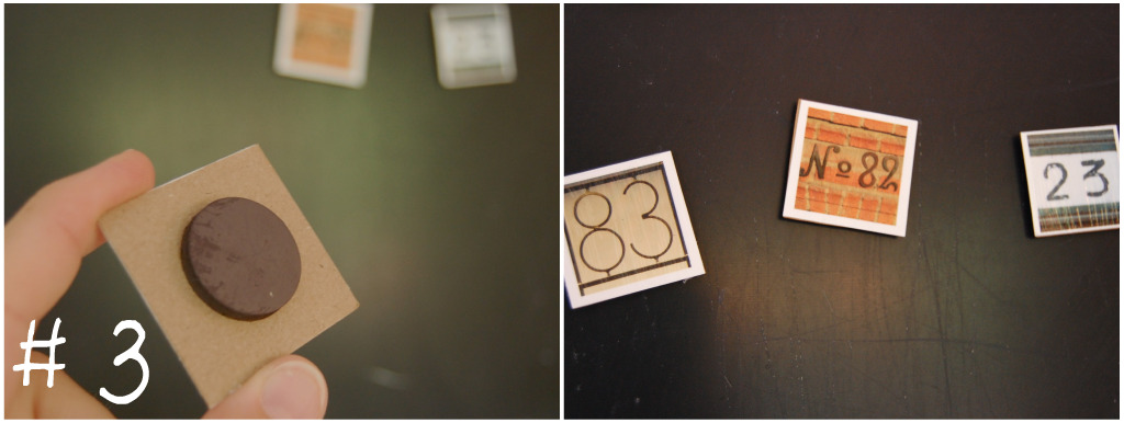 #4 - Ornaments - Cut out the numbers leaving room at the top for a hole ...