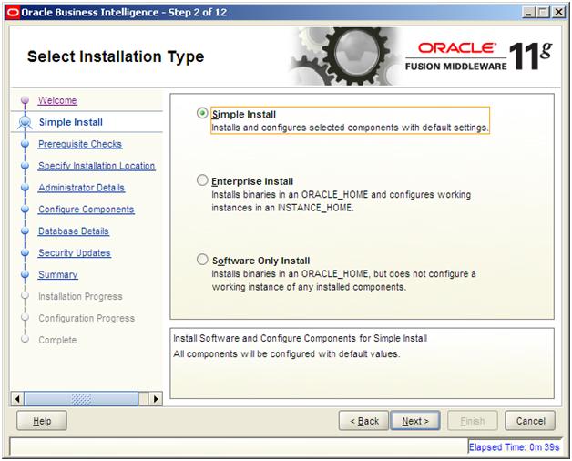 OBIEE Q&A: OBIEE 11g Installation