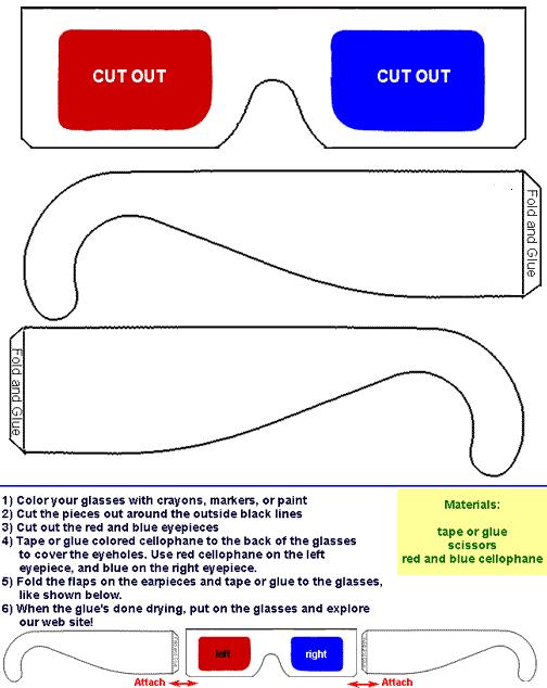 Make Your Own 3D Glasses One For All Make Your Own 3D Glasses One For All