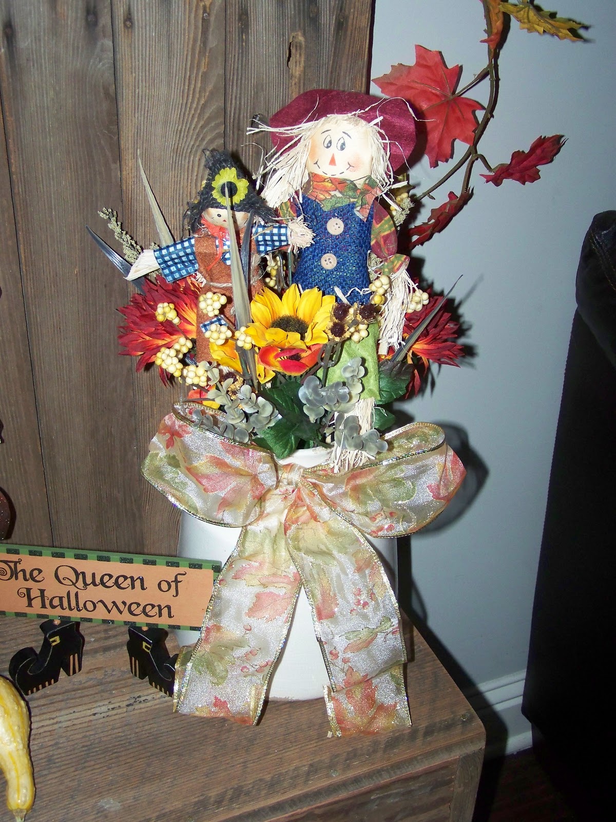 Southern and Shabby Chic: Fall Decor/Fall Craft project