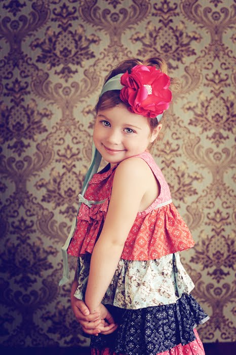 SnazzieDrawers: New Audrey Fabric Flower Tutorial La Fleur Pattern ...