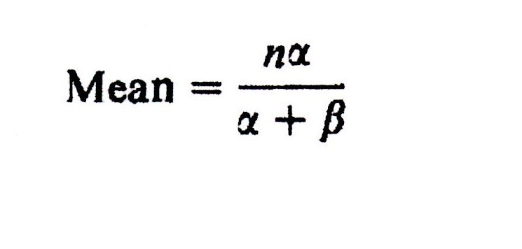 Estadistica: Distribución beta binomial
