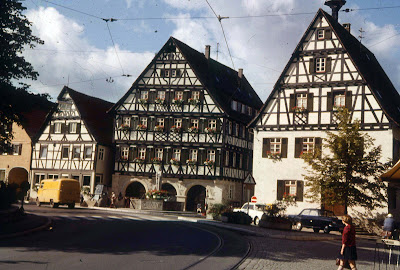 BILDERTANZ: Pfullingen vor bald 50 Jahren: Die beiden Rathäuser und die ...