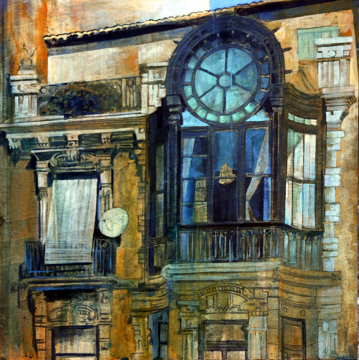 JAVIER LORENTE: PINTANDO EN CARTAGENA