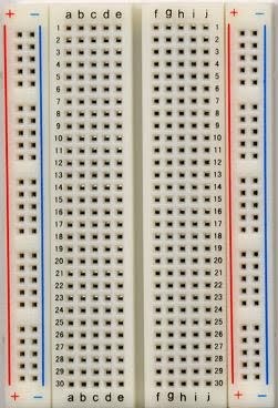 My electronics lab: How breadboard can connect electronics components?