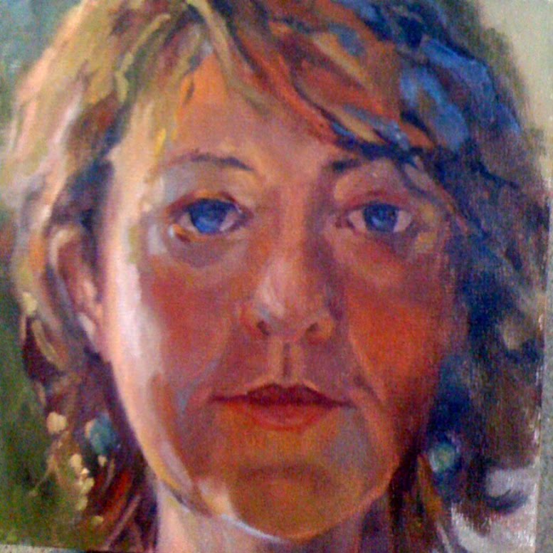 Art-a-Day: Mini Portrait #13 (revised)