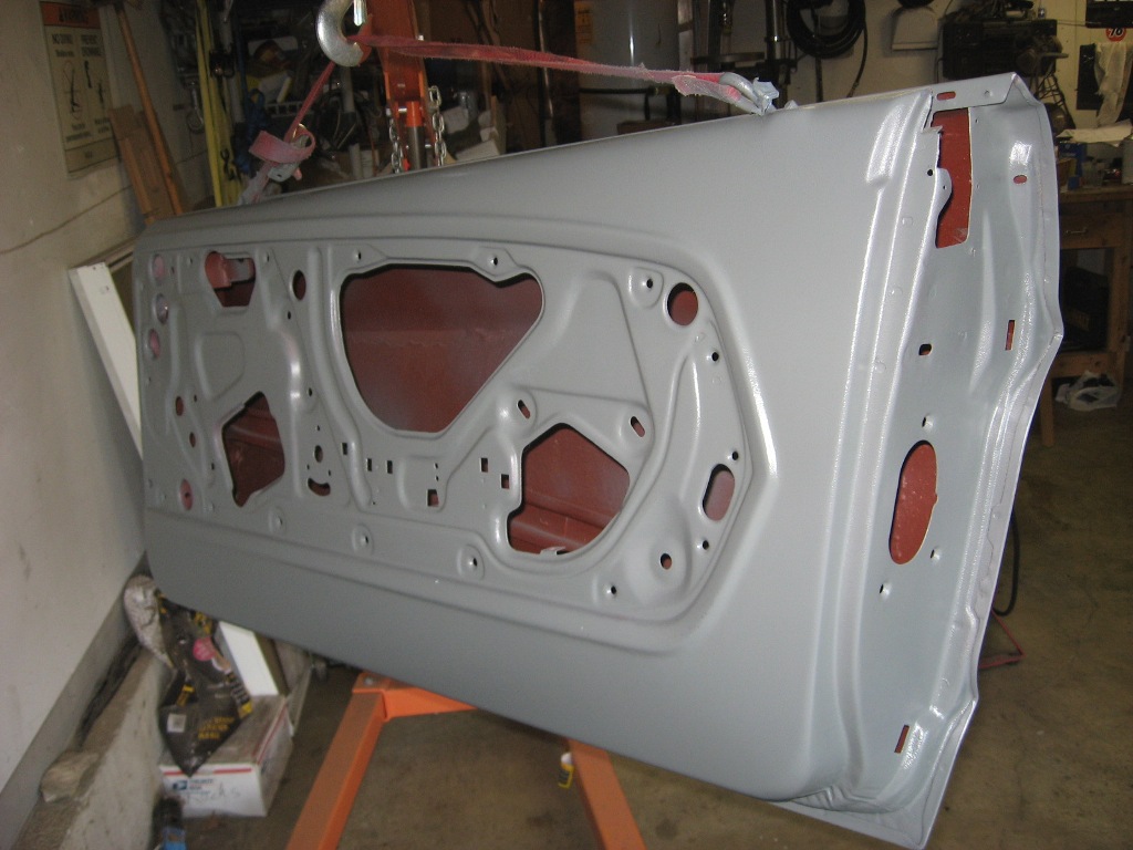 1968 Mustang Convertible Restoration: Priming Doors and Fenders