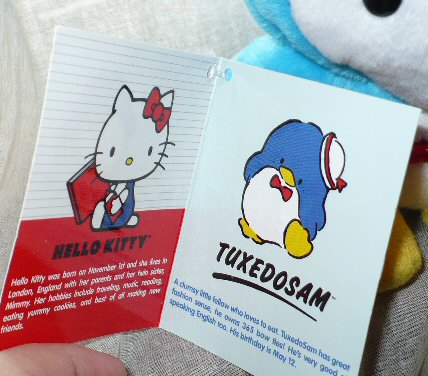 My Hello Kitty Collection: Tuxedo Sam Plush