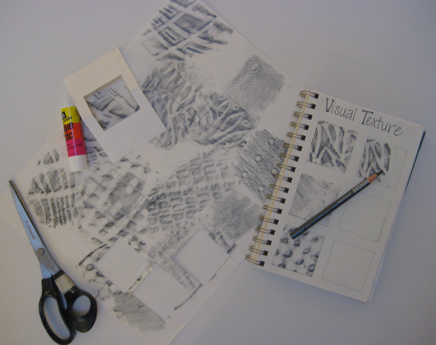 Visual Texture Drawings