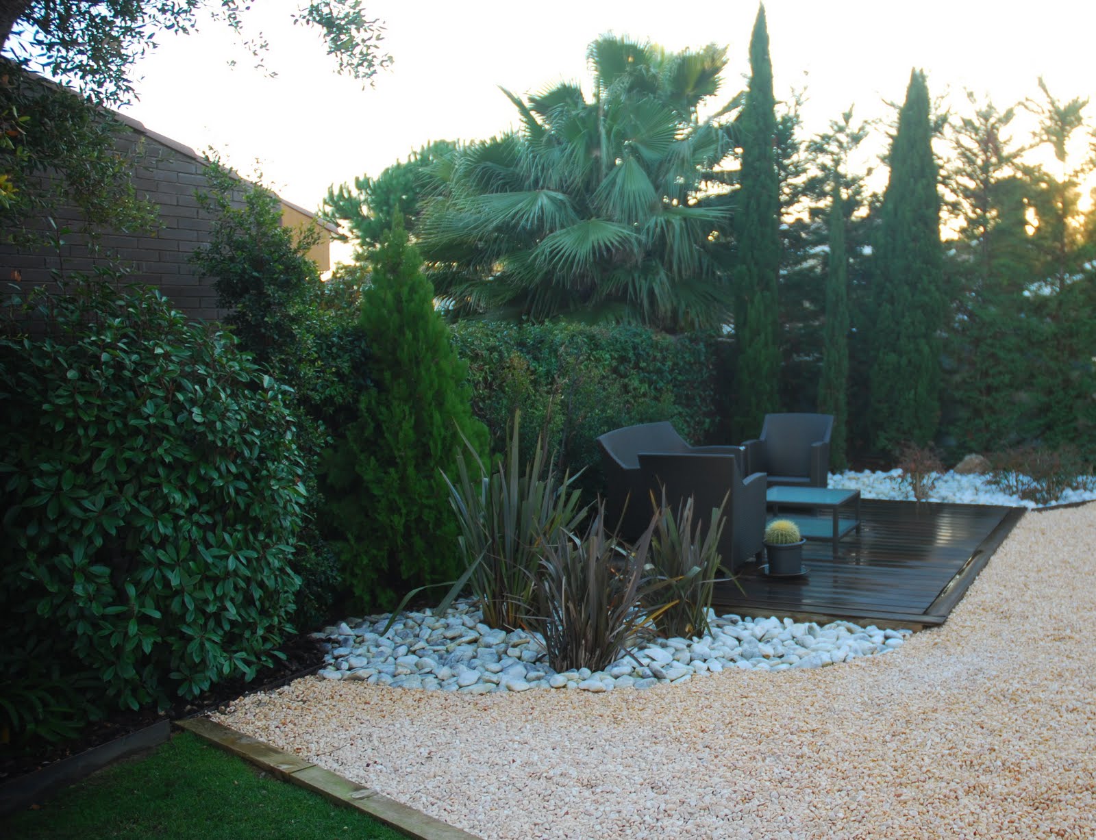JARDIN MODERNO: JARDIN MODERNO MEDITERRANEO