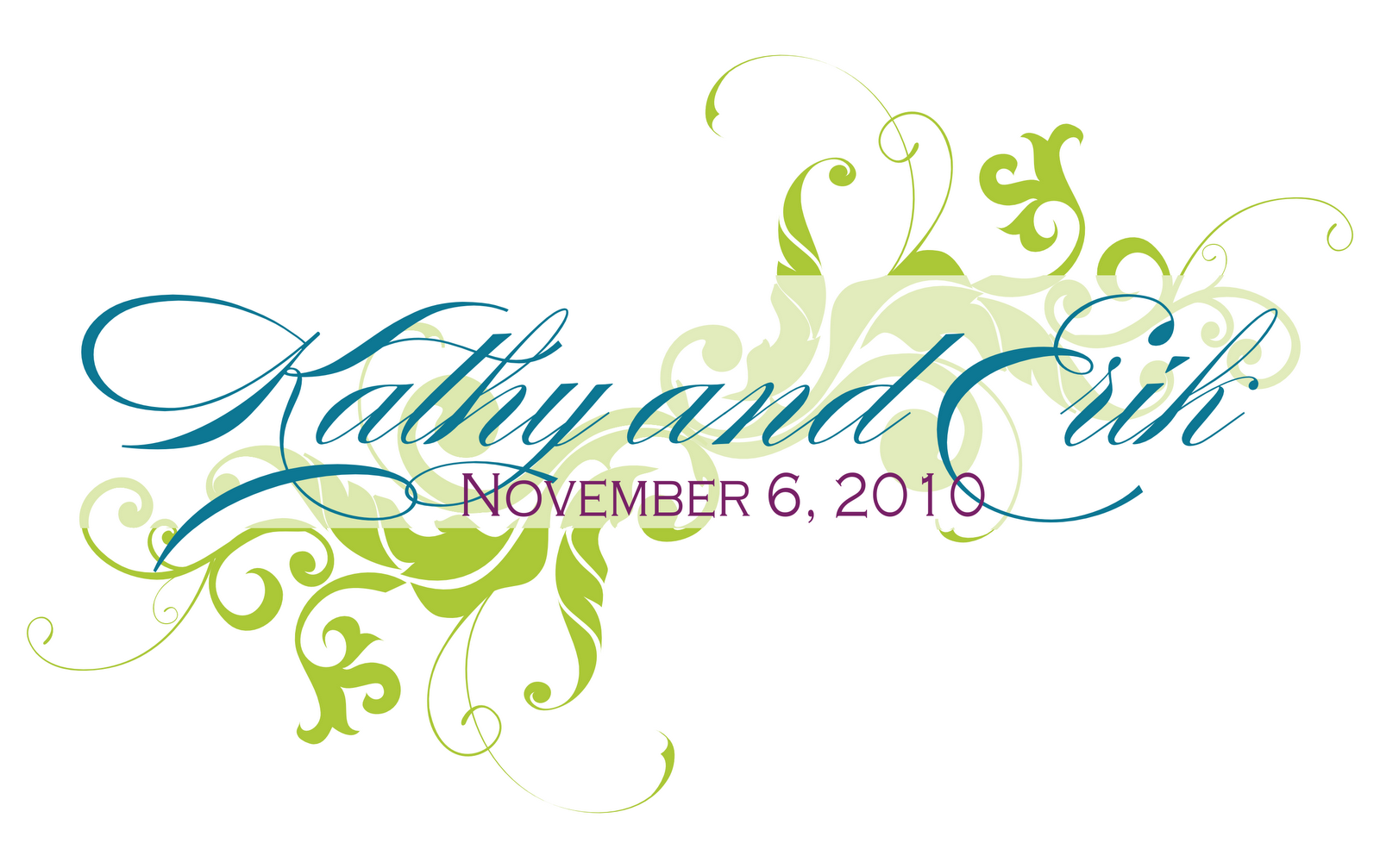 Signatures by Sarah: Wedding Stationary for Kathy