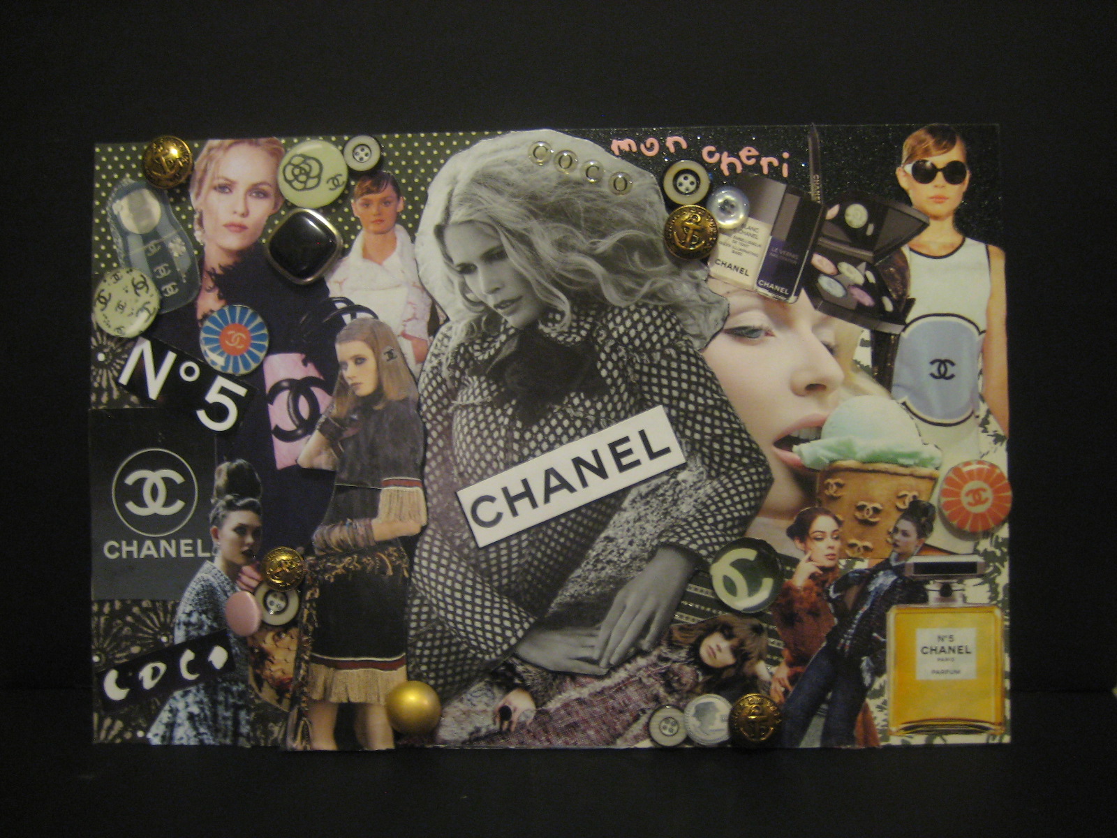 art and musings: Chanel Collages