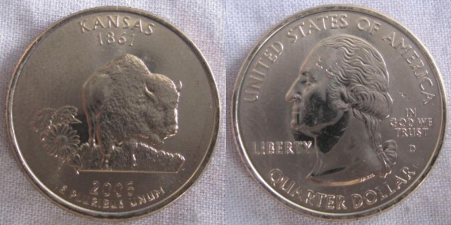 My coin collection: USA state quarters - V