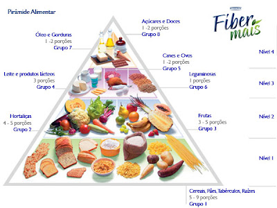 Colágeno: Pirâmide Alimentar Brasileira