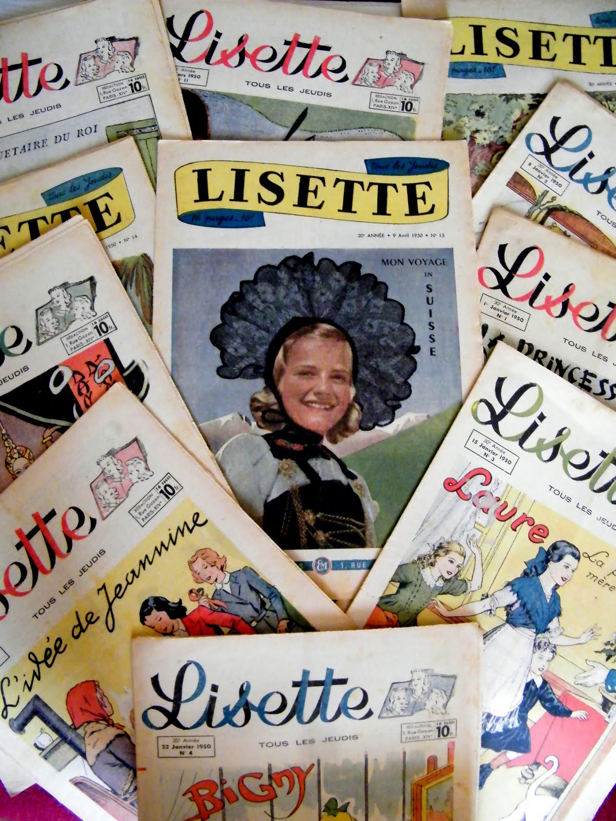 leonie's attic: le bonjour de Lisette