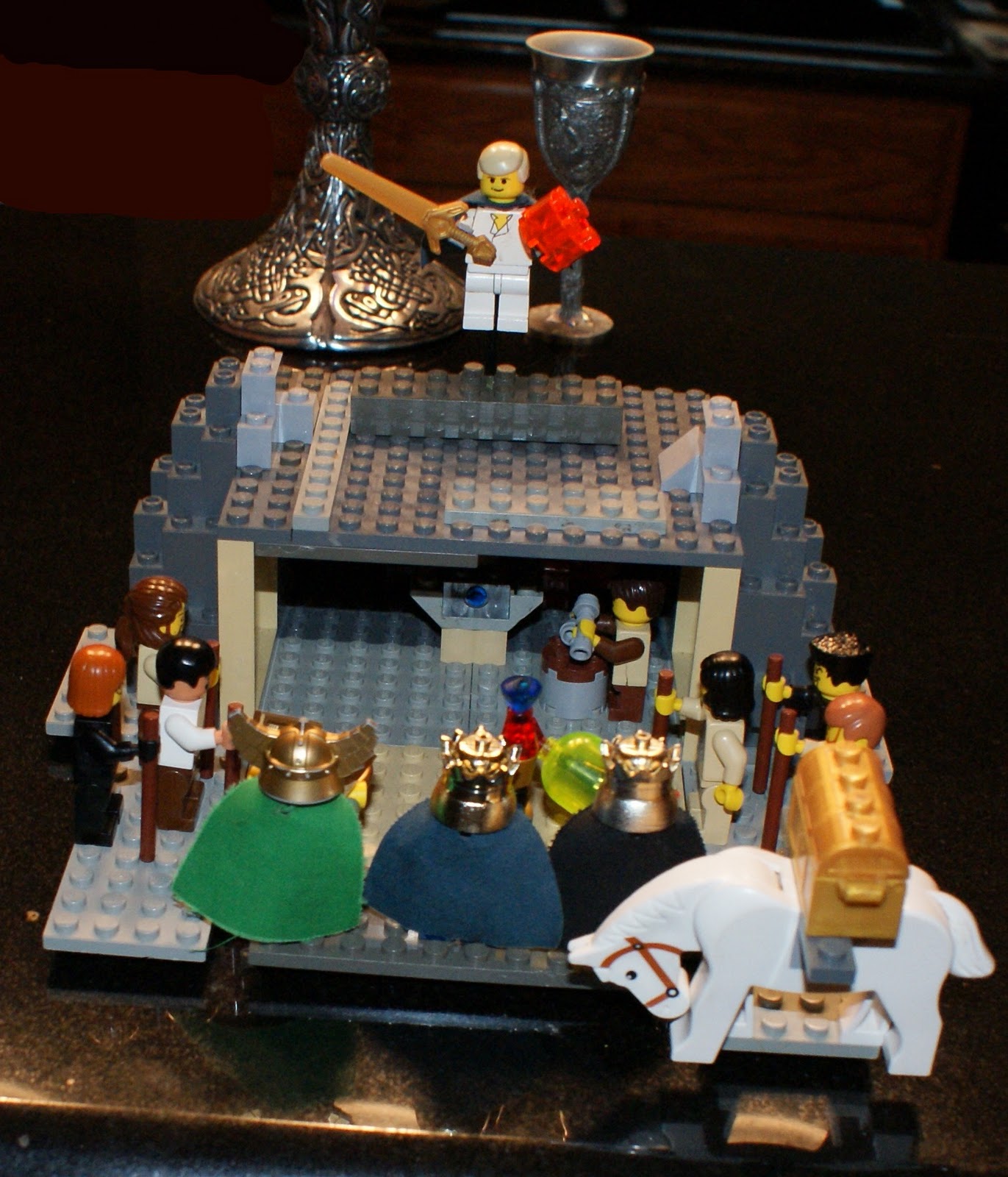 Biblical Christianity: Josiah's Lego Nativity, 2010