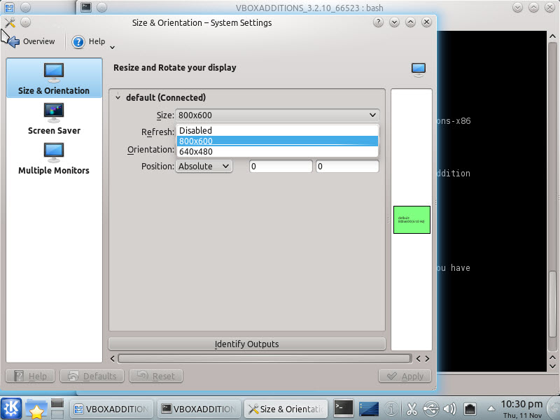 Hank to hanker - Learning Note: [Linux] VirtualBox - Kubuntu 調整解析度