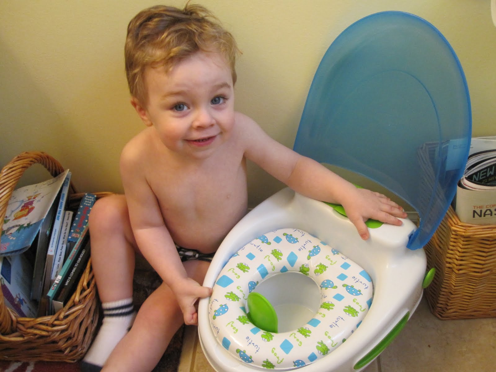 The Young Family: Start of Potty Training?