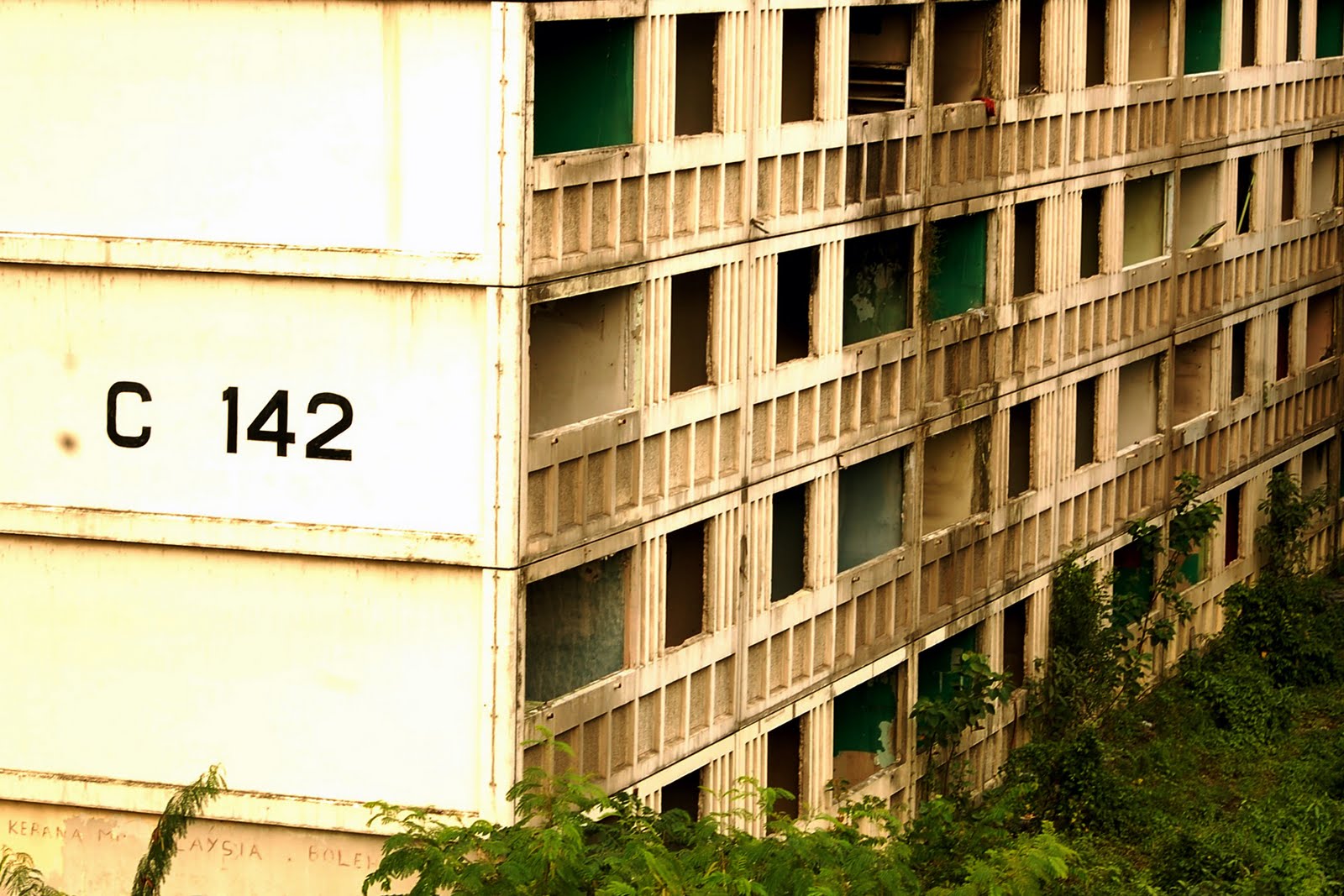 space for us to whisper: week 2 : FLAT PEKELILING