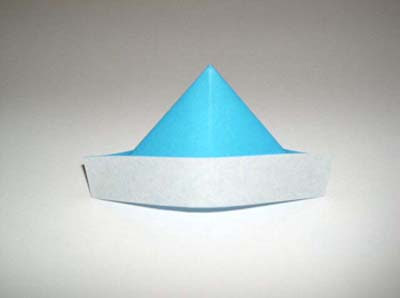 Simple Origami Instructions: Origami Hat