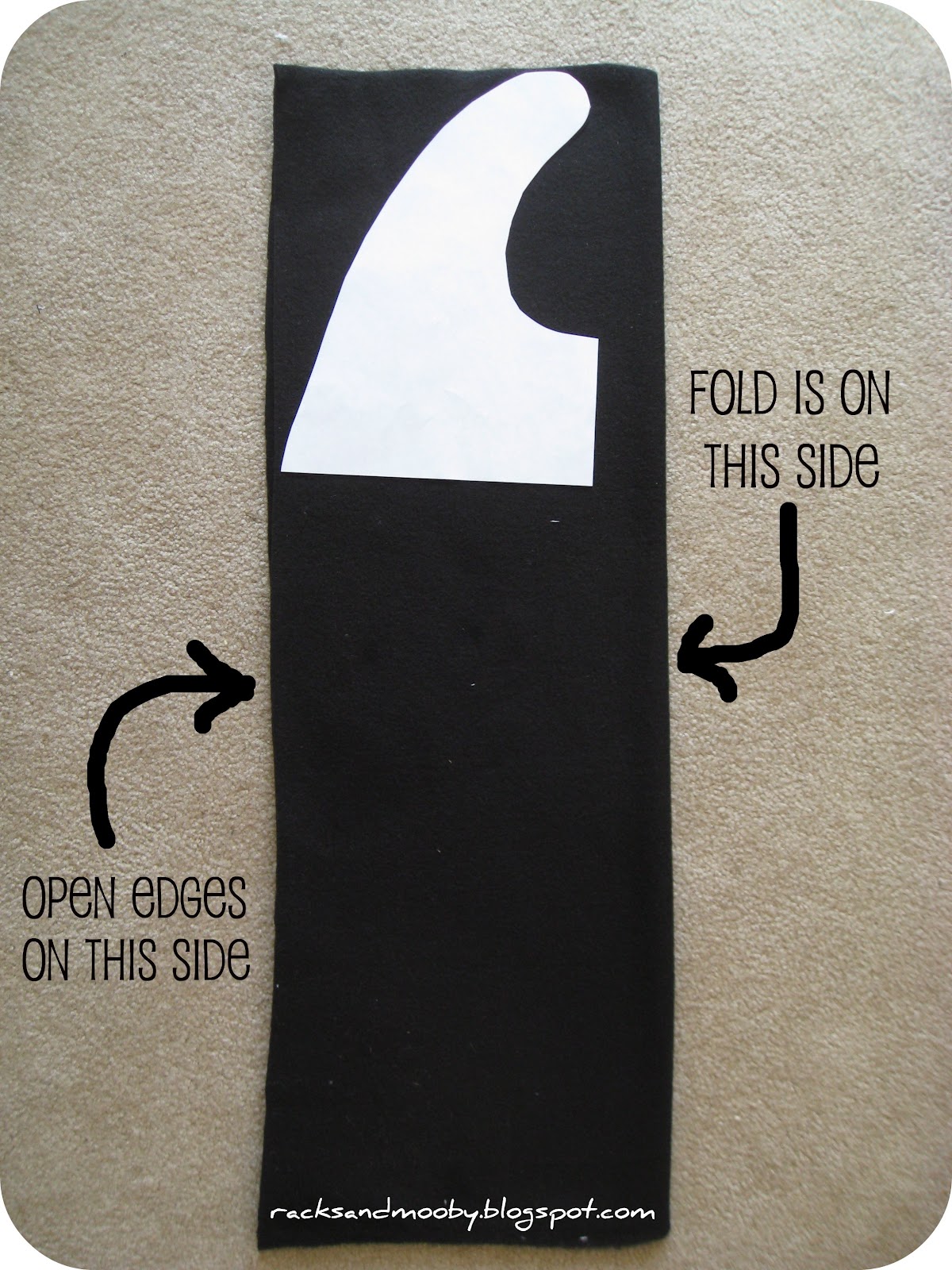 RACKS and Mooby: How To Make a Superhero Cape {no sew!}