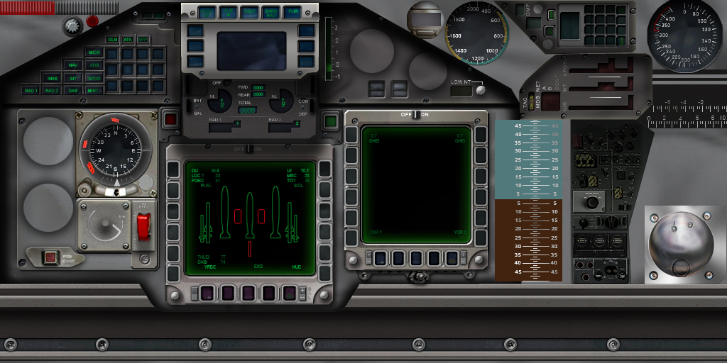 Maria Croitoru: Tom Clancy's H.A.W.X - Cockpits