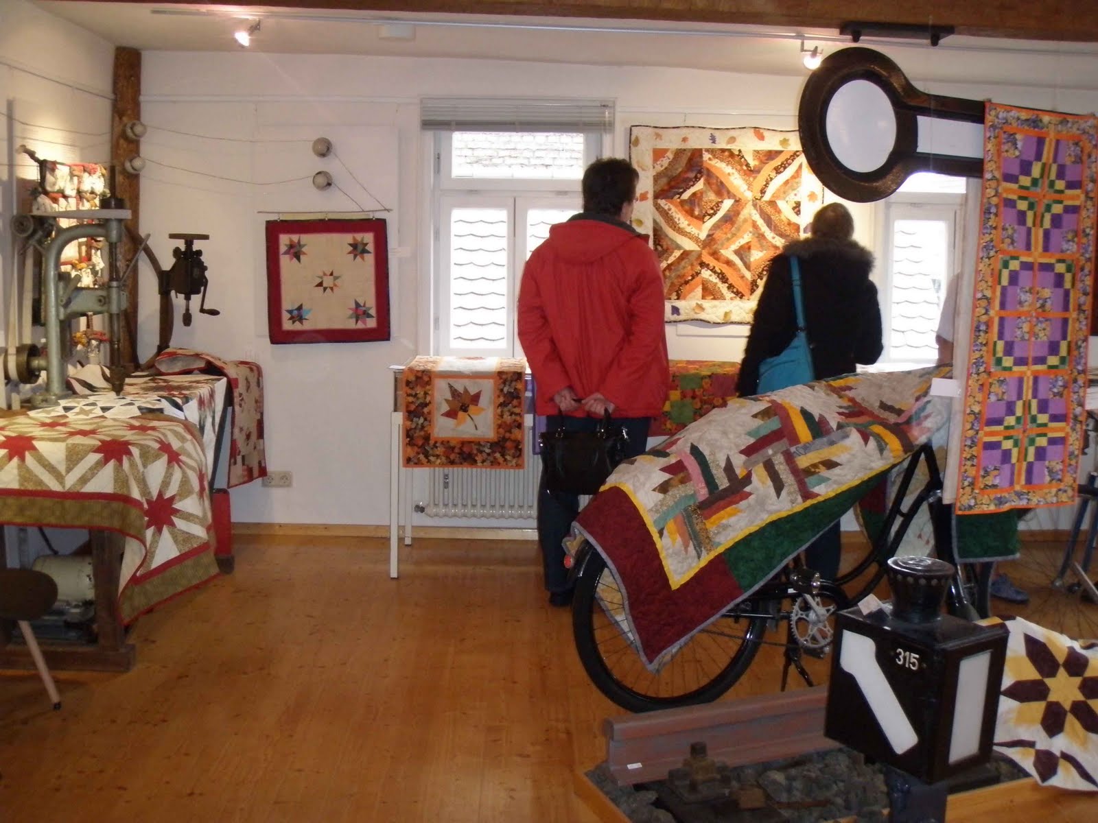 Patchstern Arbeiten: Patchwork- und Quilt Ausstellung