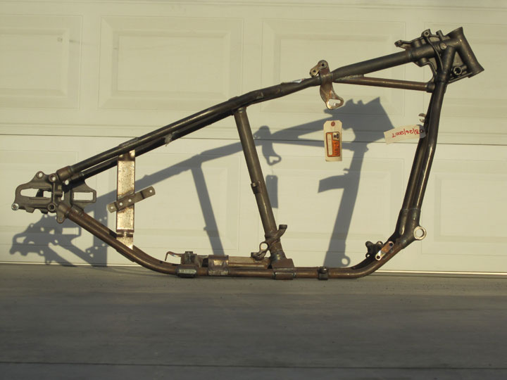 JOYRIDES ART CO: V Twin Wishbone Replica Frame For Sale