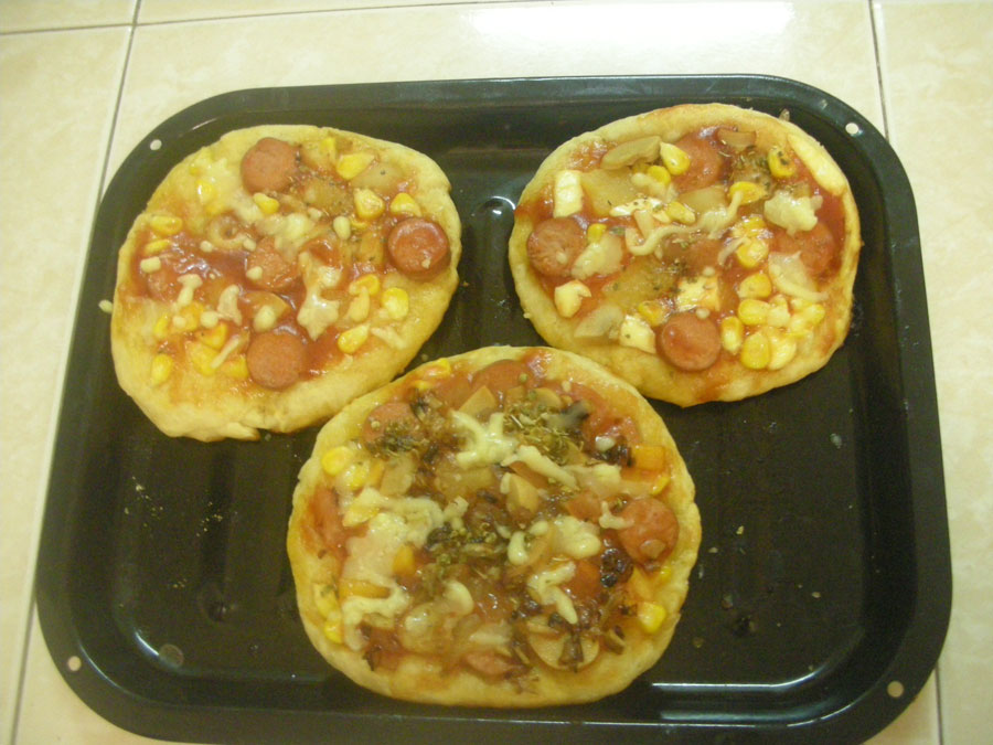 Resepi Bondaku: RESEPI : Pizza Cendawan Bersosej