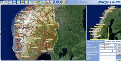 Online Maps: Norway road map