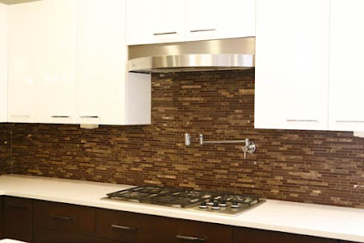 Decorators Home: Decorating with 'Brown Glass' Tile: High-End Style for ...