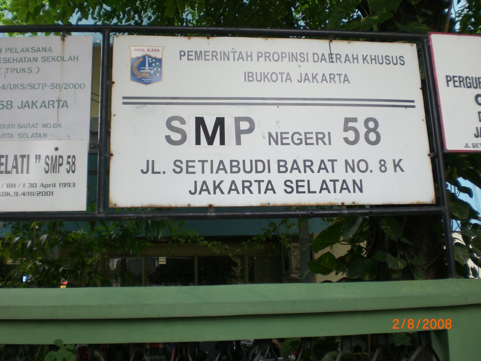 Komunitas Alumni SMP Negeri 58 Jakarta