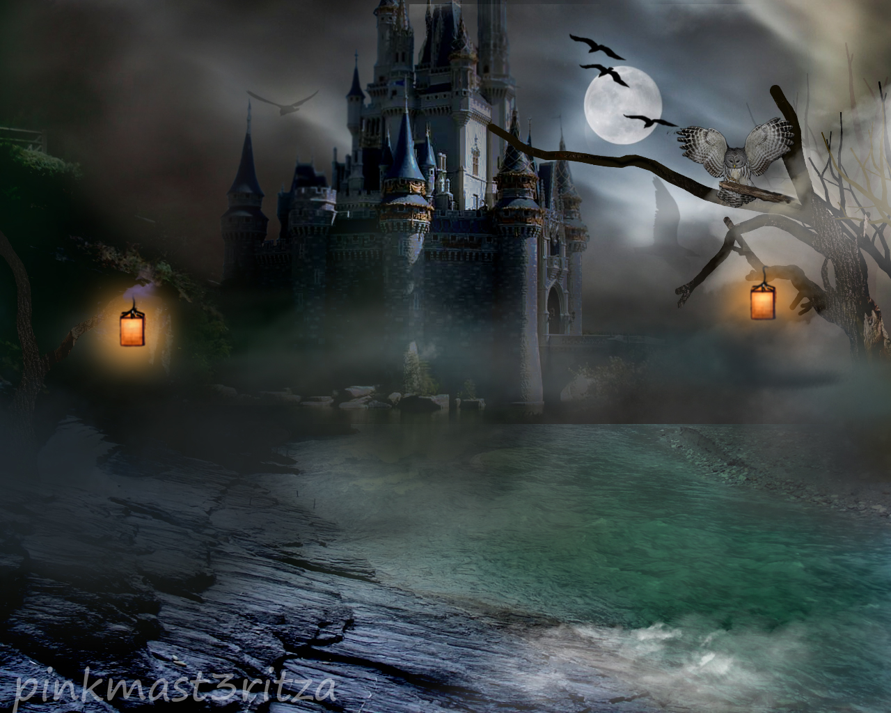 Photoshop Tutorials: Surreal night scene with Photoshop
