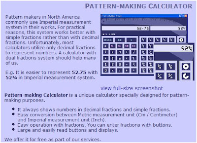 meggiecat: Pattern-Making Calculator