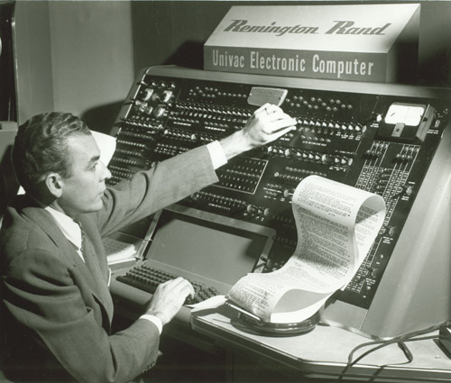 ETEREOLAND: COMPUTADORA AUTOMATICA UNIVERSAL ( UNIVAC )