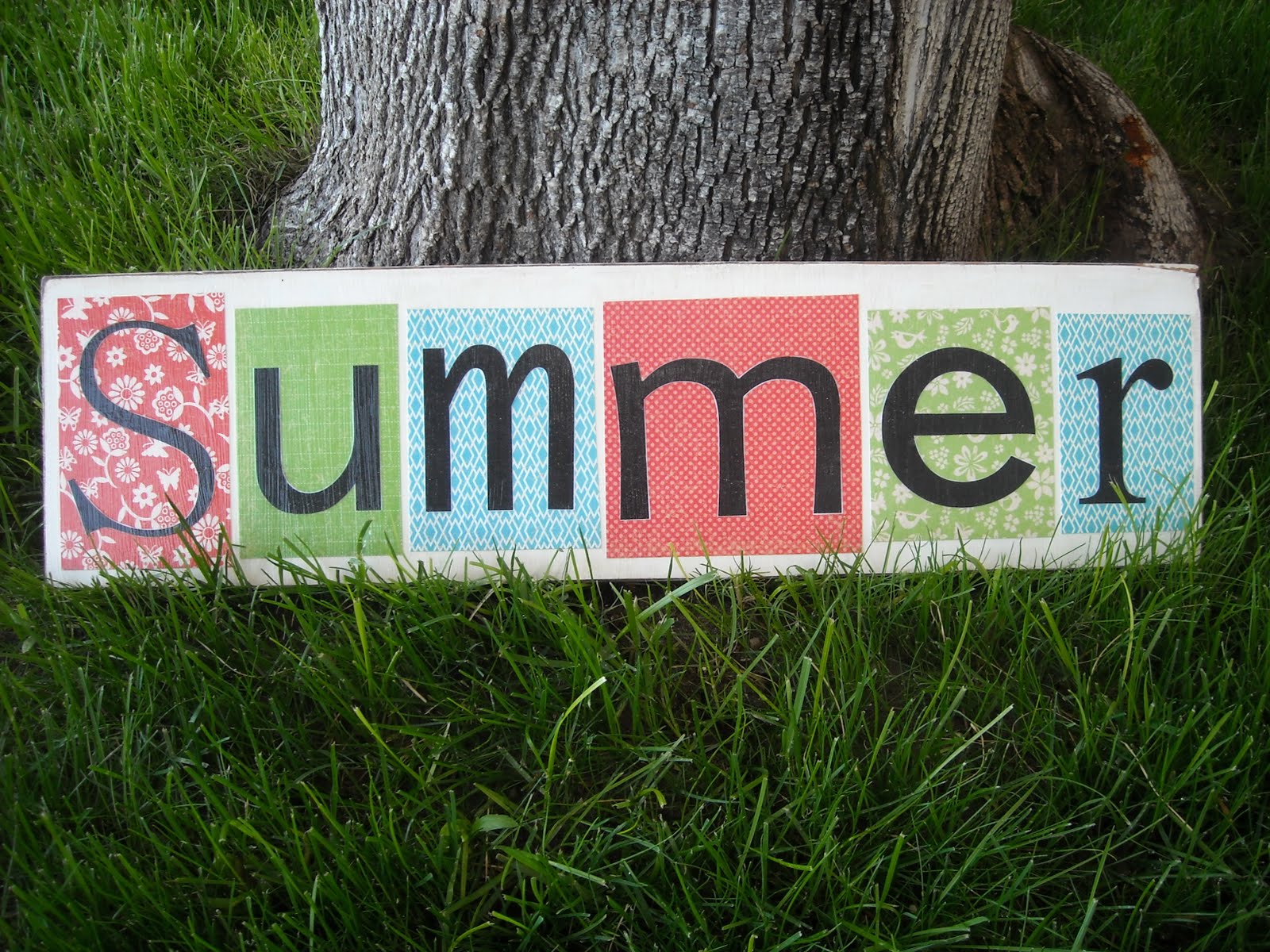 Keep Home Simple: Summer Sign