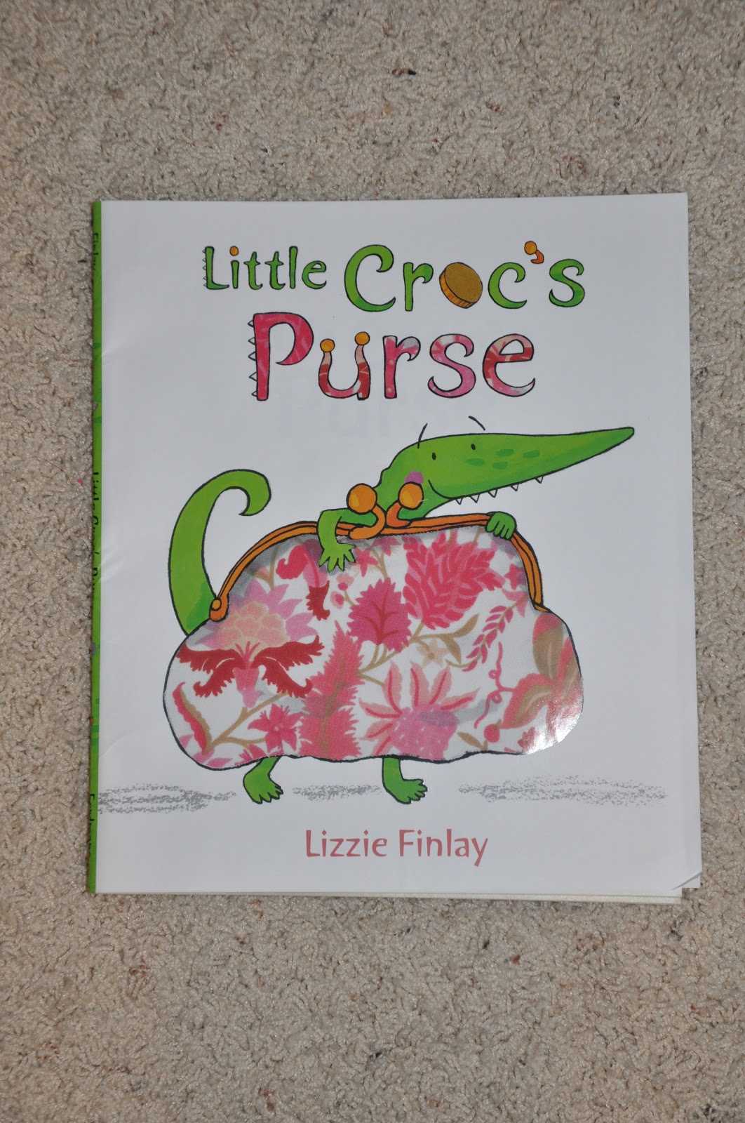Mrs. Archer's Book Notes: ARC Review - Little Croc's Purse by Lizzie Finlay