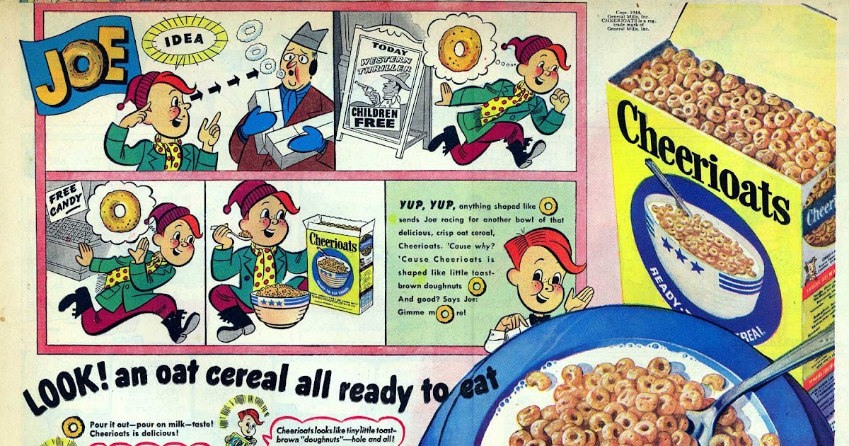 Neato Coolville: 1940'S CHEERIOATS NEWSPAPER ADS