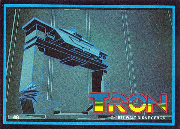 Neato Coolville: TRON TRADING CARD COUNTDOWN #2
