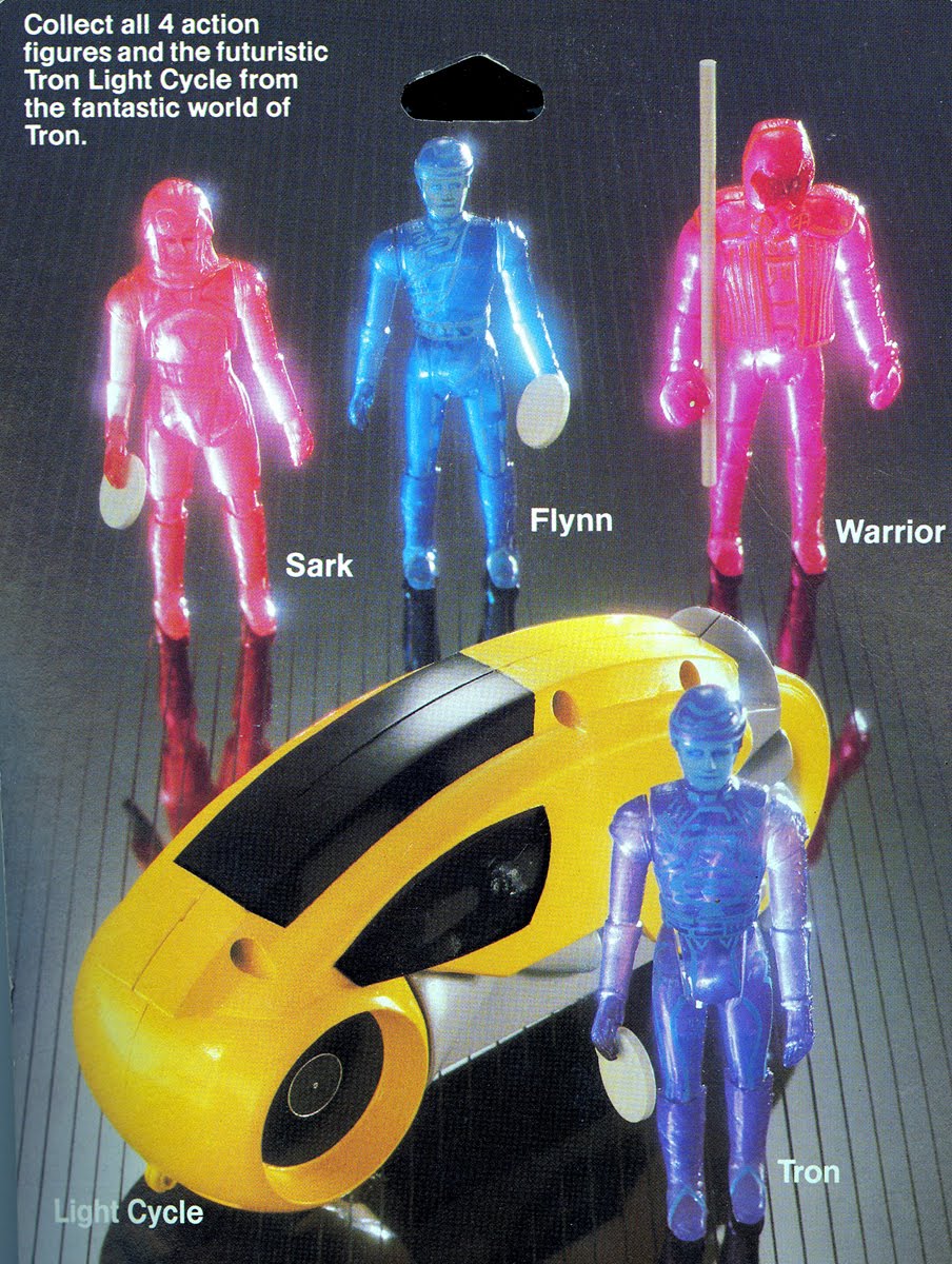 Neato Coolville: TRON ACTION FIGURES