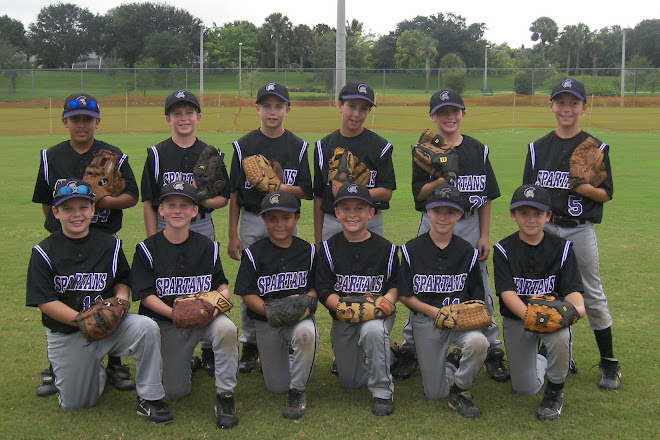 SOUTH FLORIDA SPARTANS TRAVEL BASEBALL TEAM: Winning Playoff Game #1 vs ...