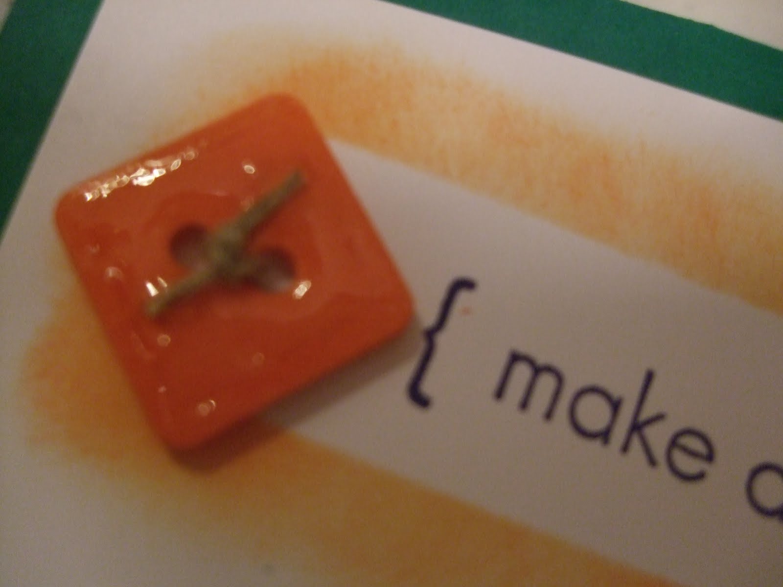 Deb's Stamp Pad: Homemade Buttons