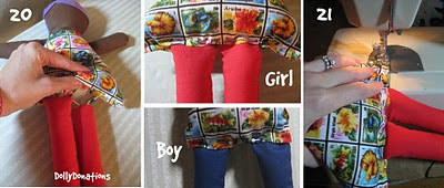 Dolly Donations: Dolly Donations Rag Dolly Tutorial – Free Pattern