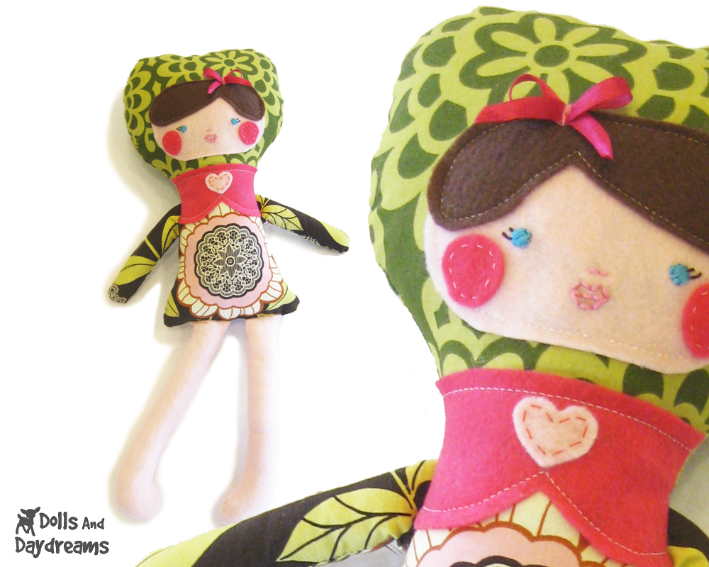 * Dolls And Daydreams - Doll And Softie PDF Sewing Patterns: Easy ...